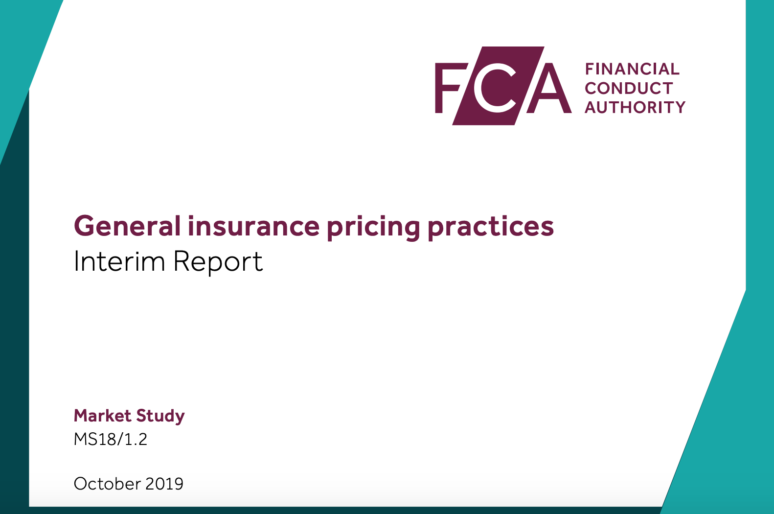 FCA market study on pricing practices: Summary of proposed remedies ...